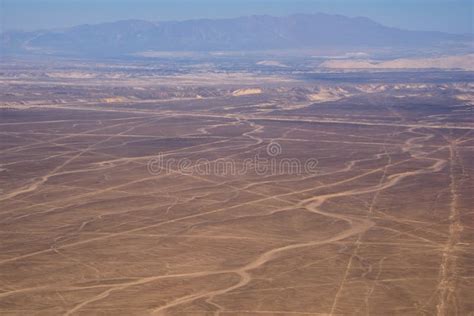Aerial View Of The Nazca Lines Stock Image Image Of Scenic Geometric