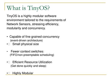 Ppt Tinyos Powerpoint Presentation Free Download Id3365723