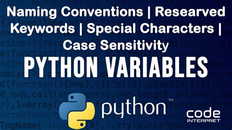 Python Variables Explained Naming Rules Best Practices And Common Mistakes Youtube