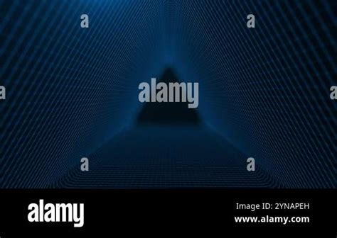 Digital Cyberspace Particles Grid Perspective Data Network Connections Big Data Flow Data