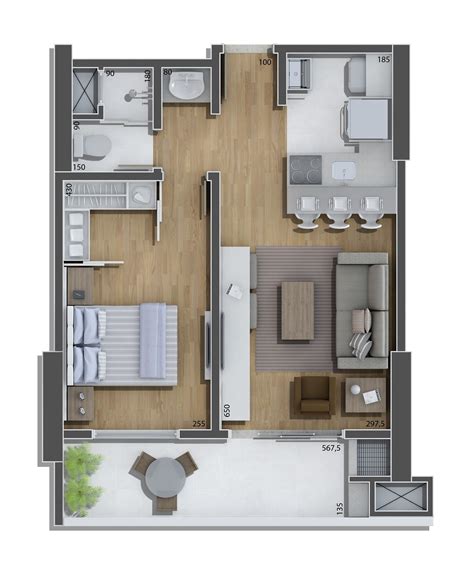 Layout Da Sala Do Apartamento