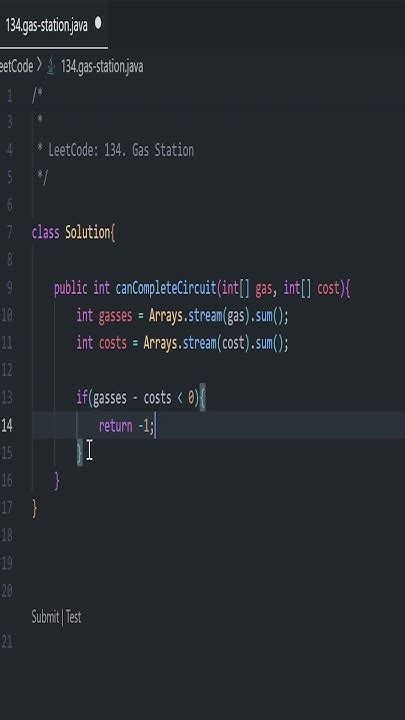 Gas Station Greedy Leetcode 134 Leetcode Dsa Java Algorithm