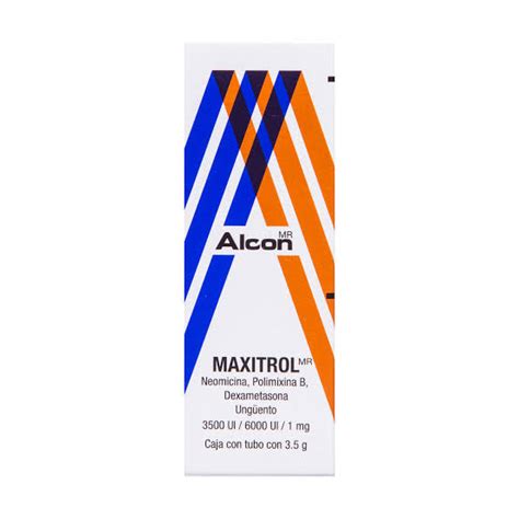 Alcon Maxitrol Ung 3 5 G H E B México
