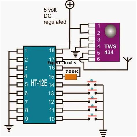 How To Build A 433mhz Rf Transmitter Circuit A Complete Diagram Guide