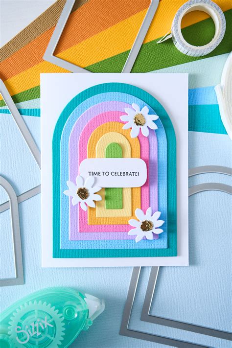 Sizzix Framelits 7pk Die Set Tunnel Arches By Eileen Hull