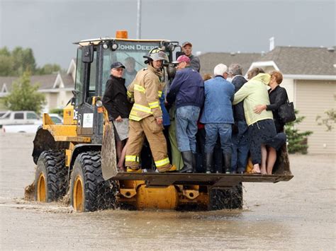 Massive Flooding In Alberta Canadian Armed Forces High River Flood