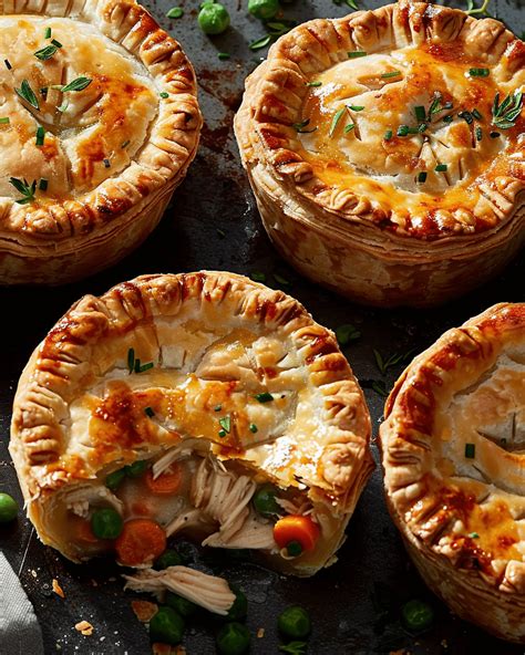 Easy Mini Chicken Pot Pies Recipes Hype
