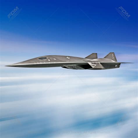 Custom Built Darkstar From The Movie Top Gun Maverick Model Factory