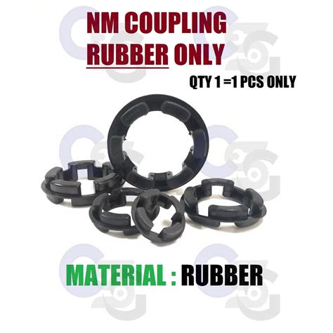 Nm Coupling Rubber Element Rubber Only Ready Stock Shopee Malaysia