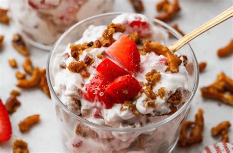 Strawberry Crack Pretzel Salad Recipe Easy Version The Recipe Critic