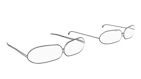 Titanium Glasses Model Turbosquid 2147984
