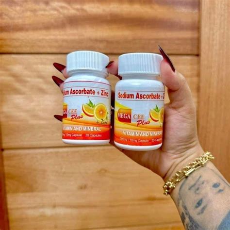 Mega Cee Plus Sodium Ascorbate Zinc 500mg Shopee Philippines