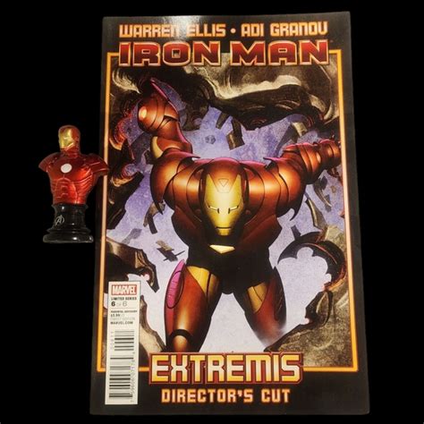 Toys Iron Man Extremis Directors Cut Comic With Figure Poshmark