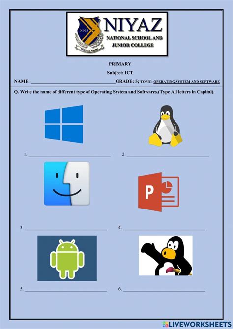 System And Appl Free Interactive Worksheets 1256255