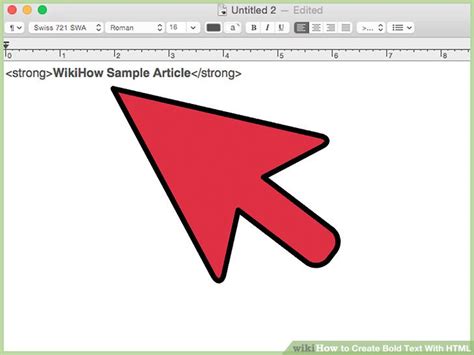 How To Create Bold Text With HTML Steps With Pictures