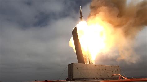 Us Navy Tests Sea Based Containerized Missile Launcher The Defense Post