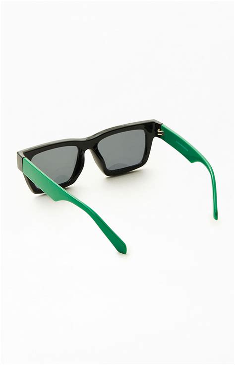 Pacsun Colorblock Square Sunglasses Pacsun