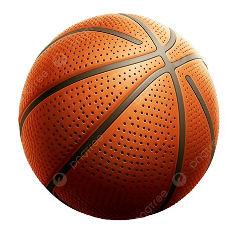 Pelota De Baloncesto De Vector Libre Aislada Sobre Fondo Blanco Png