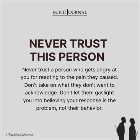 Toxic Relationship Quotes Never Trust This Person