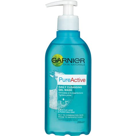 Garnier Pure Skin Facial Cleanser Deep Clean Foaming 200ml Woolworths