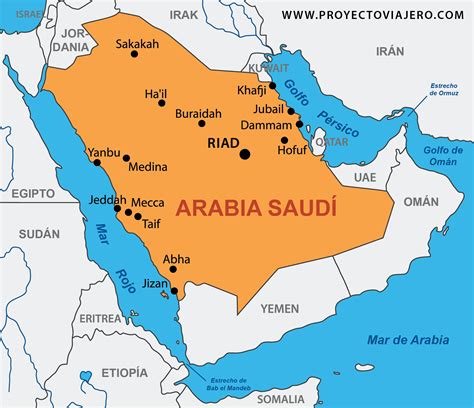 Mapas De Arabia Saudí