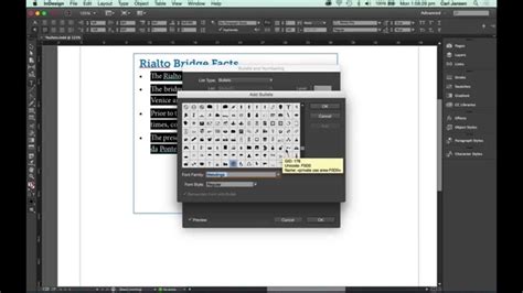 How to change default round bullets in Bulleted List in InDesign - YouTube