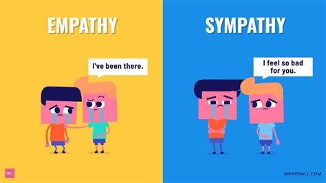Sympathy Vs Empathy Whats The Difference Ink Blog