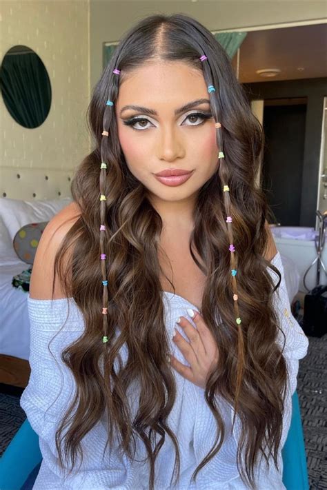 Coachella 2022 Inspo Rave Hair Coachella Hair Easy Hairstyles For