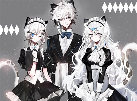 Catgirl Maid Wallpapers Wallpaper Cave