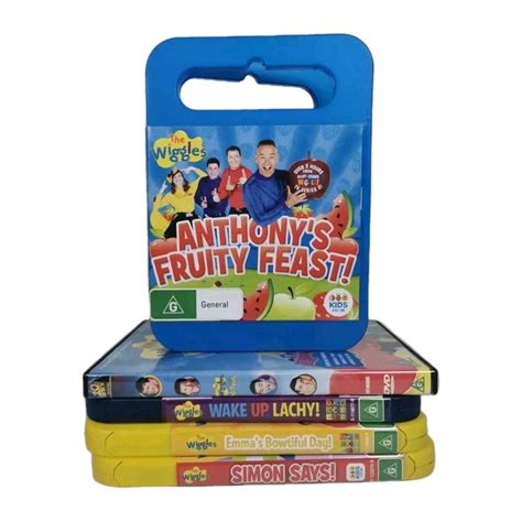 The Wiggles Value Bundle X5 Dvds Great Titles Vgc R4 Free Au