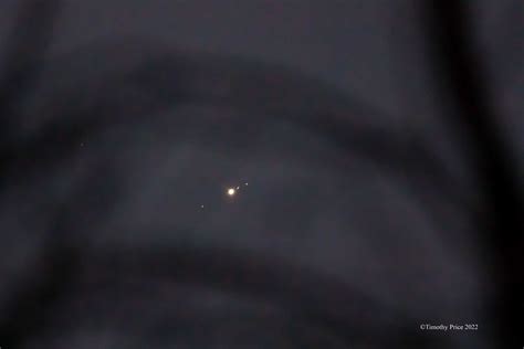 Jupiter In Trees Off Center And Not Even