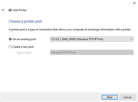Printer Driver Installation