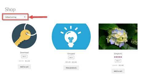 Woocommerce How To Remove The Default Sorting Dropdown