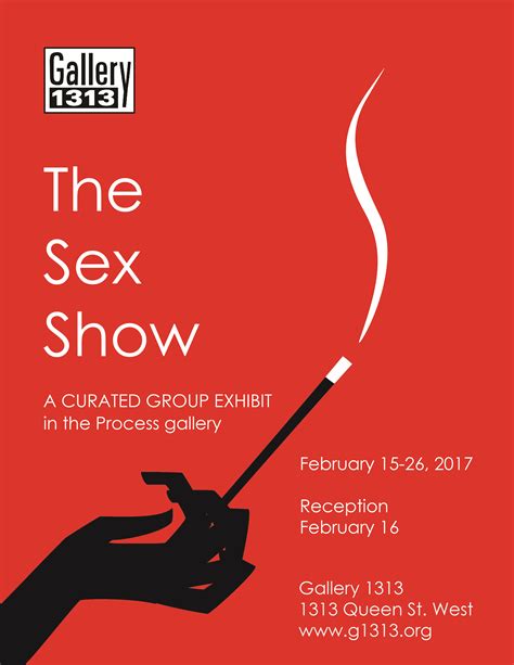 Sex Show Poster 2 Gallery 1313