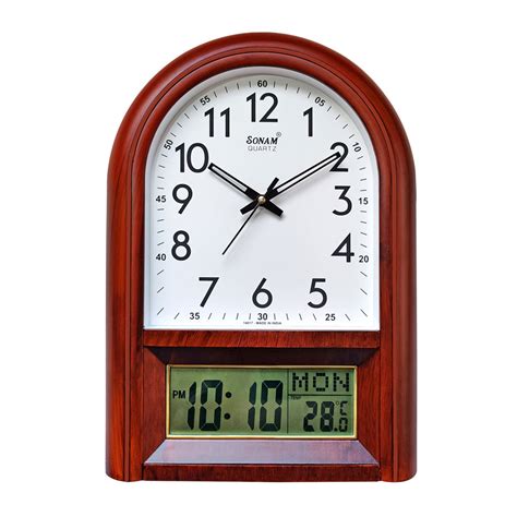 Sonam 14017 Led Clock Saffron Jusal