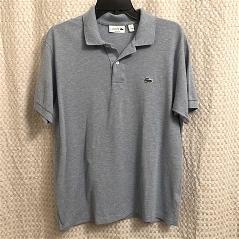 Lacoste Shirts Lacoste Mens Blue Polo Size L Poshmark