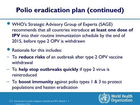Who Introduction Of Ipv Vaccine In Ri Ppt
