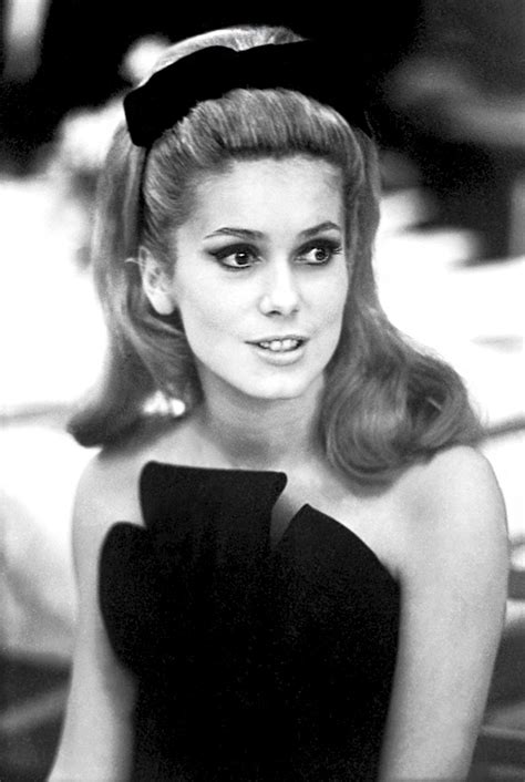 Catherine Deneuve In Paris 1962 Catherine Deneuve French Actress