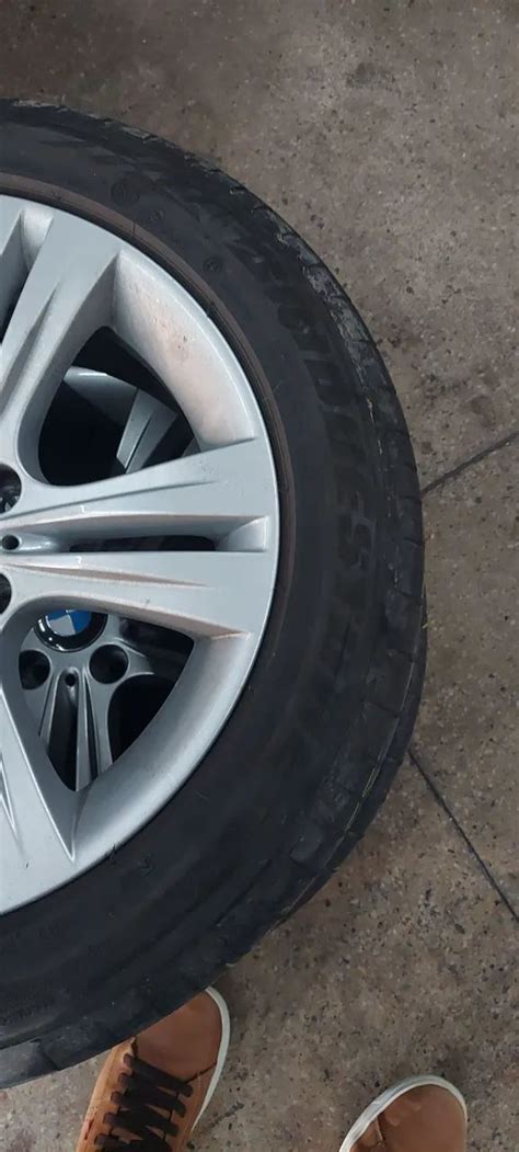 Roda De Liga Leve Bmw Com Pneu Aro 17 Furação 5x120 Peças Para Carros