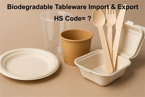 The Definitive Hs Codes For Biodegradable Tableware 2025 2026 Exporters Guide