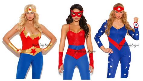 Female Marvel Superhero Costumes