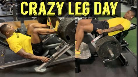 Crazy Leg Day Get Bigger Legs Workout Youtube