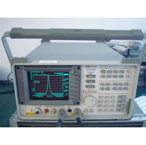 Agilent 8593e Rf Spectrum Analyzer Portable With Dual Interfaces