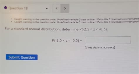 Solved Question 18 Ca Sht Warning In The Question Code