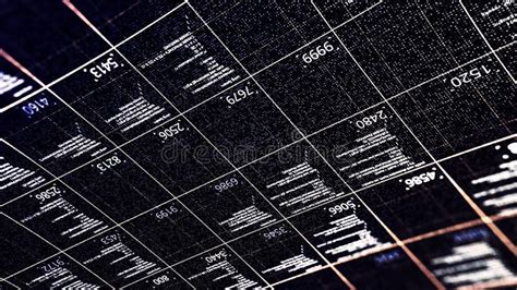 3d Animation Of Red Led Digits Timer Countdown On Black Background With