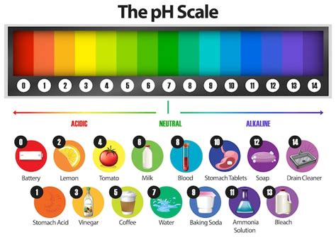 Ph Scale Black And White