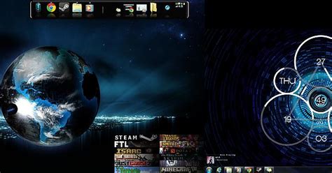 My First Rainmeter Desktop Setup Imgur