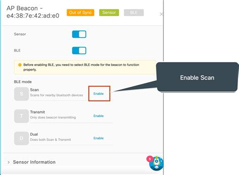 Cisco Spaces IoT Service Configuration Guide Wireless AP As A Beacon Cisco Spaces Cisco