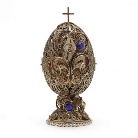 A Russian Icon Egg Lot 565 The October Estate Auctionoct 1 2020 10