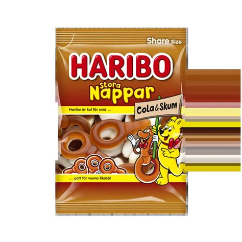 Haribo Big Pacifiers Cola And Foam 170 G Get It At Gamerbulk